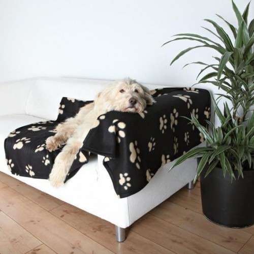 Ćebe za pse Doggy crno 150x100 Trixie