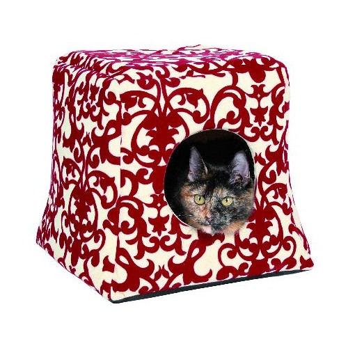Kućica za mačke 35 cm Trixie crveno-krem