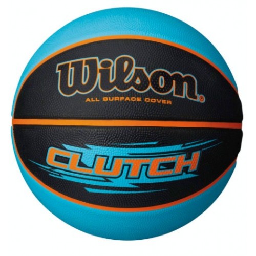 Košarkaška lopta Wilson Clutch Black/Aqua SZ7