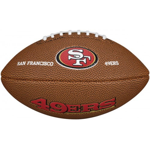 Lopta za ragbi NFL San Francisco 49ers Mini WTF1533XBSF