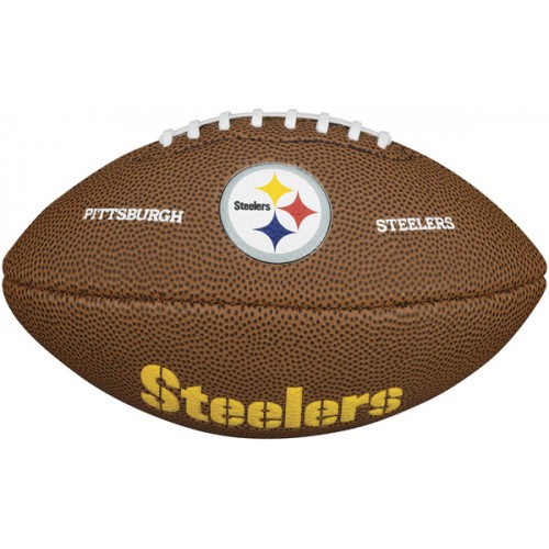 Lopta za ragbi NLF Mini Pittsburhg Steelers WTF1533XBPT