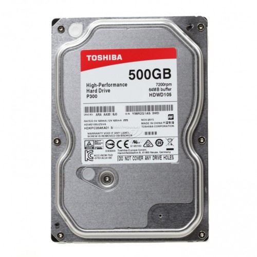 Hard disk Toshiba 500Gb HDD-HDWD105UZSVA