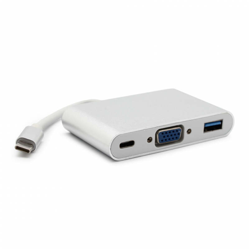 Adapter TYPE C- VGA +USB3.0