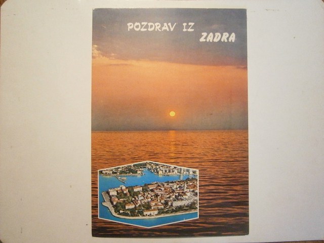 ZADAR;  PUTOVALA1980.GODINE