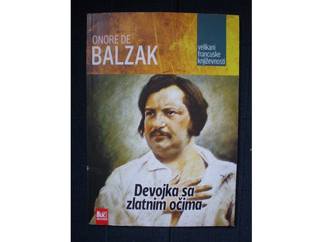 DEVOJKA SA ZLATNIM OČIMA - Onore de Balzak