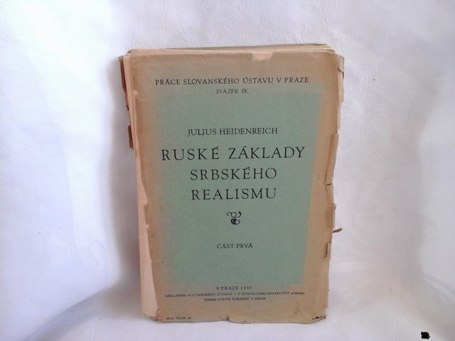 Ruske zaklady serbseho realismu Julius Heidenreich