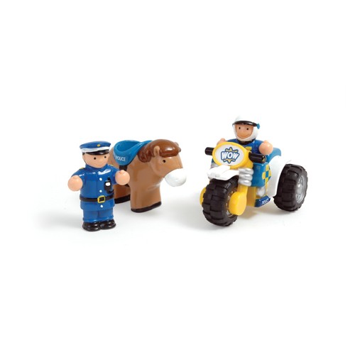Policijska patrola sa konjićem i motorom WOW igračka