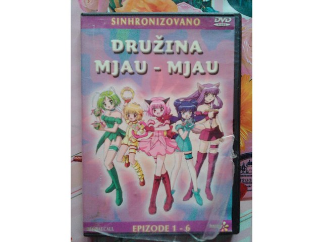 DVD CRTANI FILM - DRUZINA MJAU MJAU EPIZODE 1-6