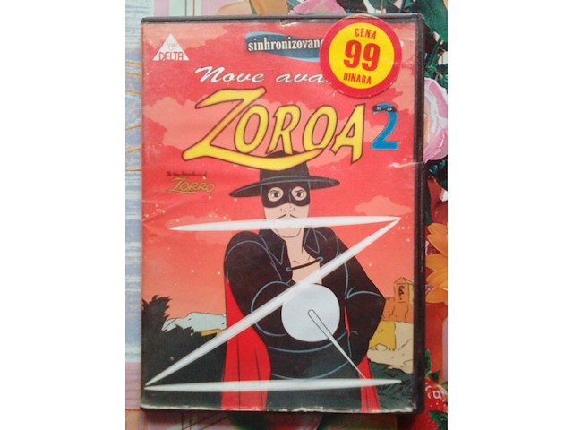 DVD CRTANI FILM - NOVE AVANTURE ZOROA 2