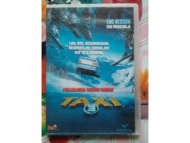 DVD FILM - TAXI 3