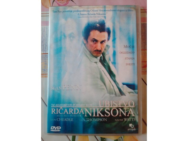 DVD FILM - UBISTVO RICARDA NIKSONA