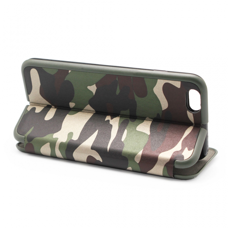 Torbica Defender Military bi fold za iPhone 6 plus/6S plus crna