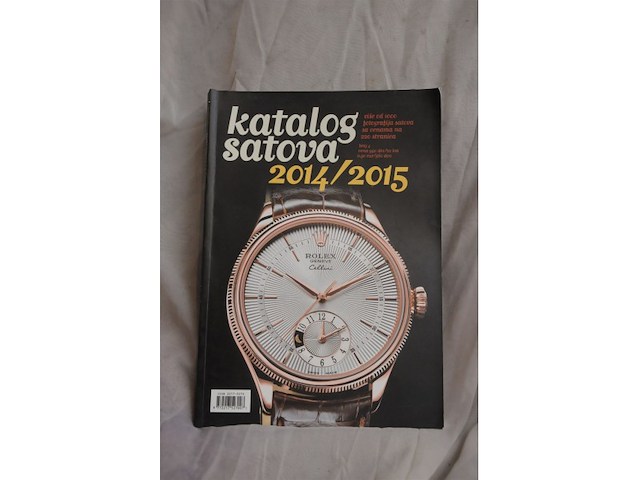 Katalog satova 2014/2015