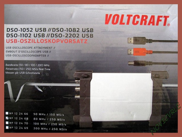 DSO-1082 USB Voltcraft osciloskop