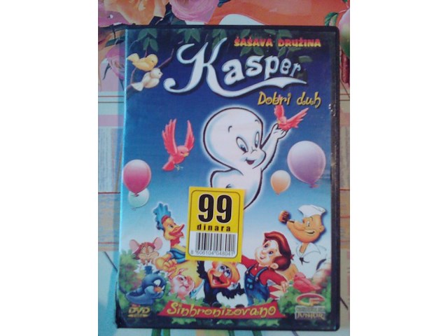 DVD CRTANI FILM - KASPER DOBRI DUH