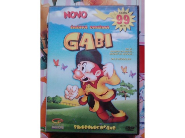 DVD CRTANI FILM - GABI SASAVA DRUZINA