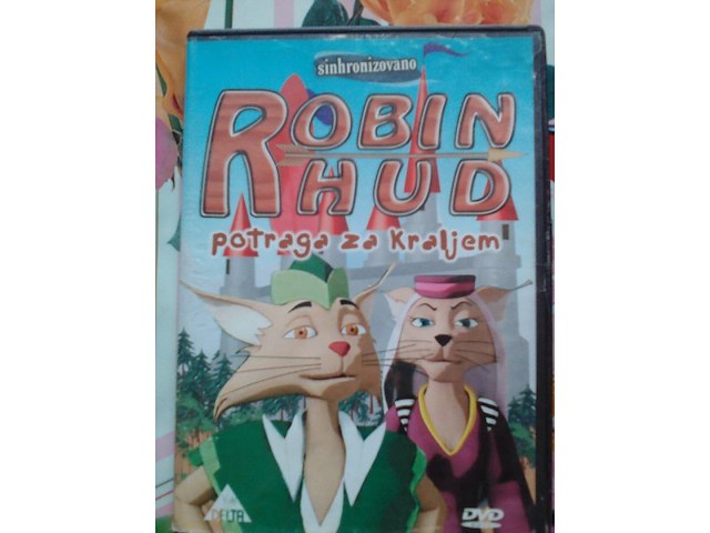 DVD CRTANI FILM - ROBIN HUD POTRAGA ZA KRALJEM