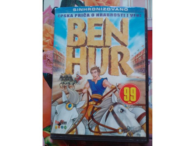 DVD CRTANI FILM - BEN HUR