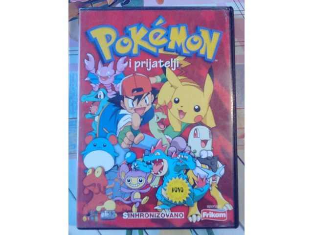 DVD CRTANI FILM - POKEMON I PRIJATELJI