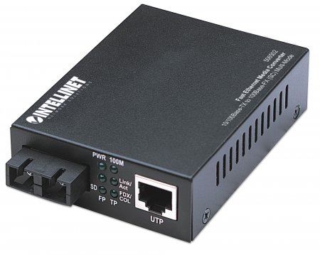 Intellinet FE Media Converter, 10/100Base-TX to 100Base-FX (SC) MM 2km
