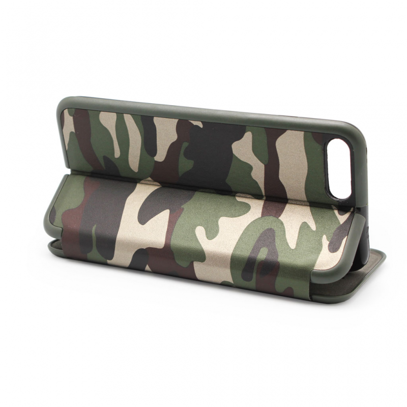 Torbica Defender Military bi fold za iPhone 7 plus/7S plus crna