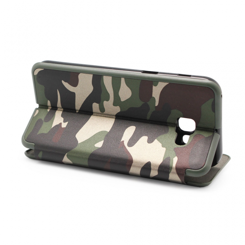 Torbica Defender Military bi fold za Samsung A520F Galaxy A5 2017 crna