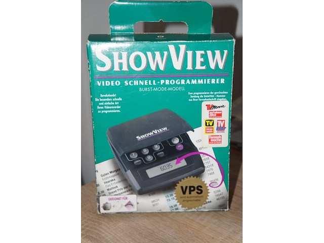 Video programator Show View