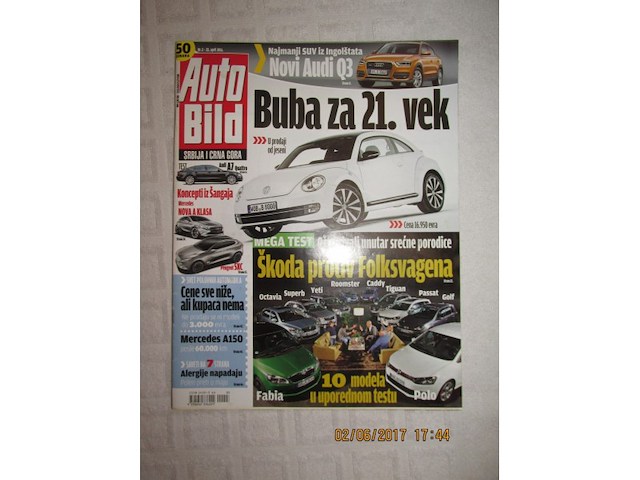 (N141.20) Časopis AutoBild  br.3