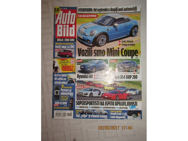 (N141.21) Časopis AutoBild  br.8