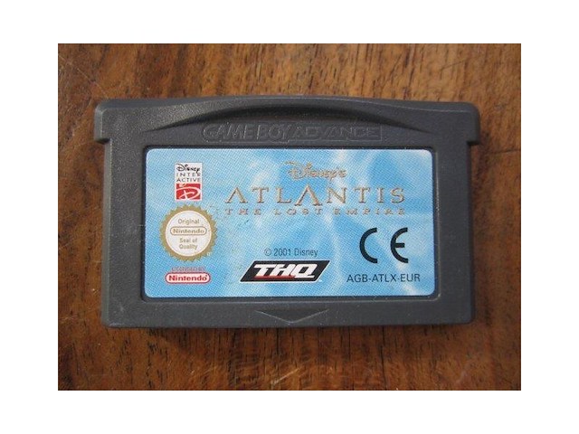 GameBoy Advance kertridž - Atlantis The Lost Empire