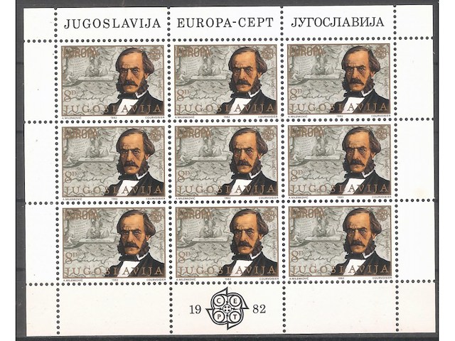 1982 - Europa - cept Tabak MNH 1