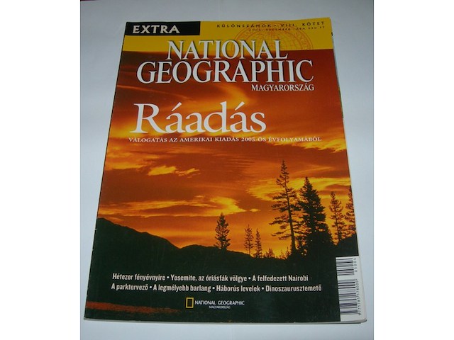 National Geographic, Mađarska, decembar 2005., extra