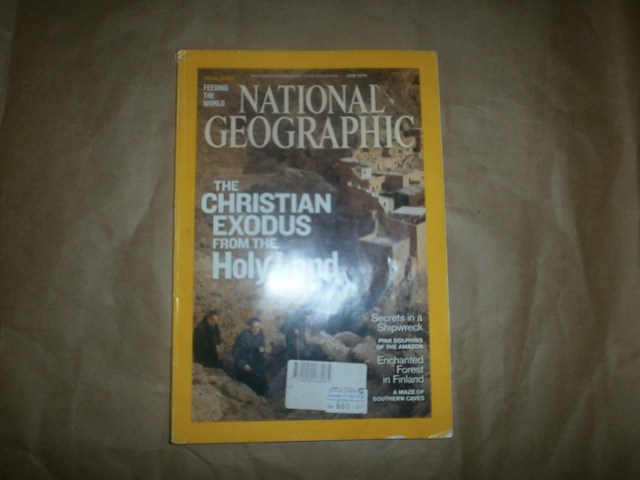 NATIONAL GEOGRAPHIC  june 2009  na engleskom