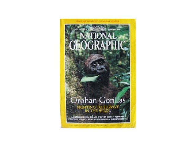 NATIONAL GEOGRAPHIC  February 2000 .