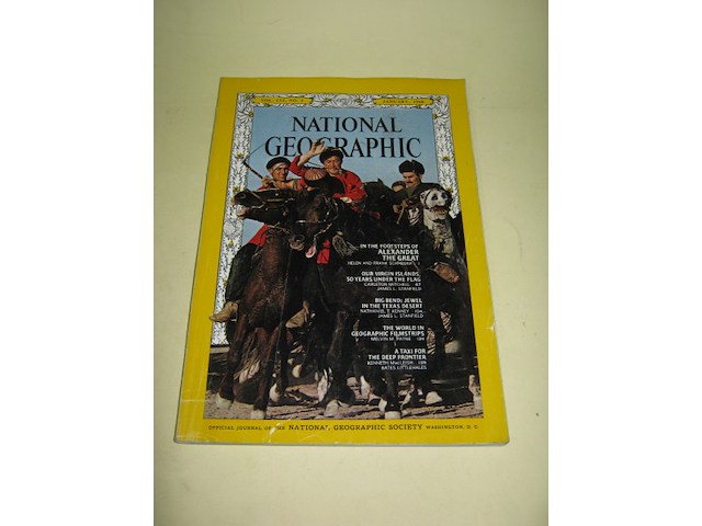 National Geographic January 1968 Nacionalna Geografija