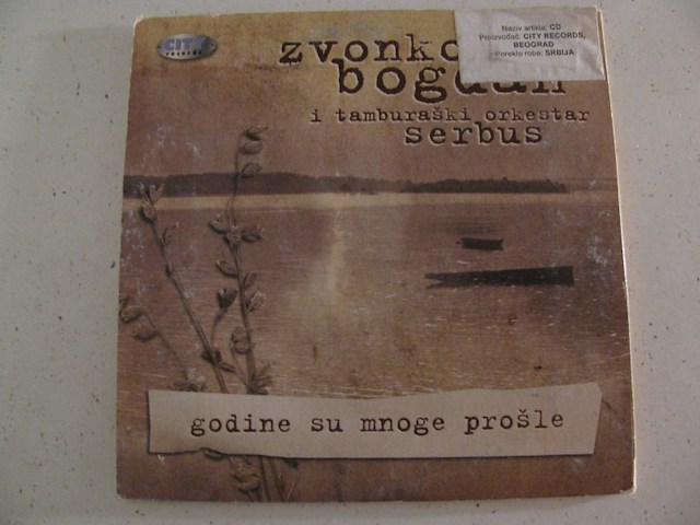 Zvonko Bogdan - Godine Su Mnoge Prosle