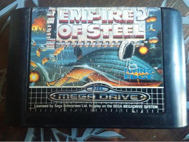 sega. igrica empire of  steel ispr sa slika