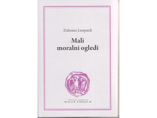 Leopardi / MALI MORALNI OGLEDI - perfekTTTTTTTTT