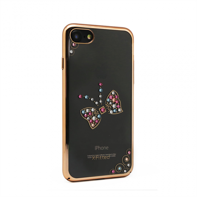 Torbica Kavaro Swarovski Bow za iPhone 7/7S zlatna