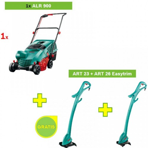 Bosch češljač trave ALR 900 + Trimer ART 23 i ART 26 EASYTRIM