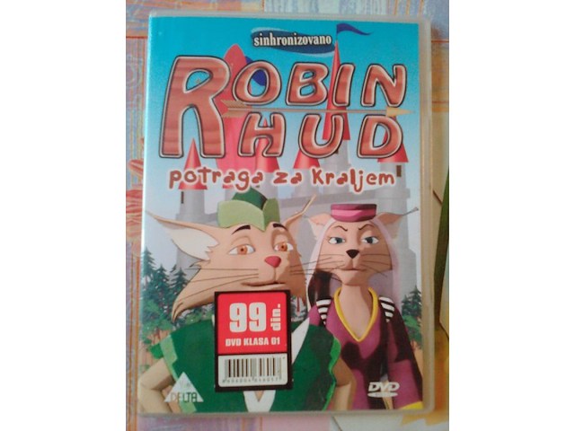 DVD CRTANI FILM - ROBIN HUD POTRAGA ZA KRALJEM