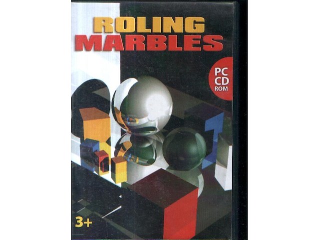 Roling Marbles CD-ROM PC - NOVO -