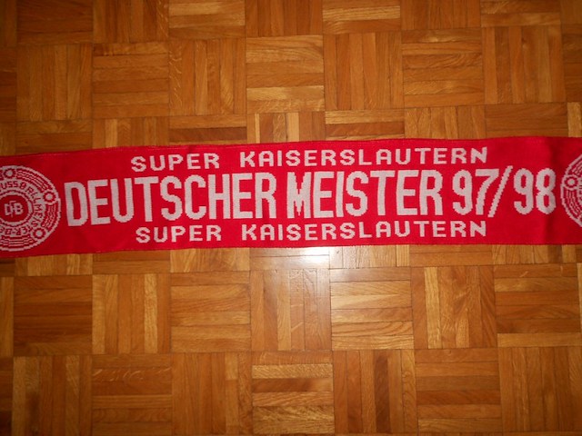 KAISERSLAUTEREN DEUTSCHER MEISTER 97/98, sal