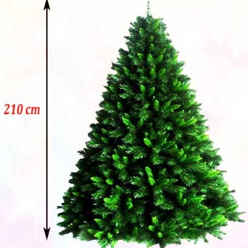 Gusta novogodišnja jelka Green Fantasy Deluxe 210 cm