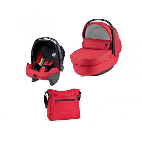 Set nosiljka, autosedište i torba Modular XL Mod Red