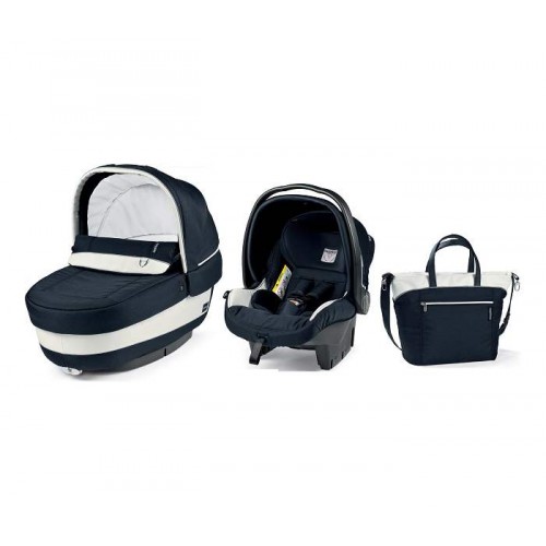 Set nosiljka, autosedište i torba Modular Elite Luxe Blue