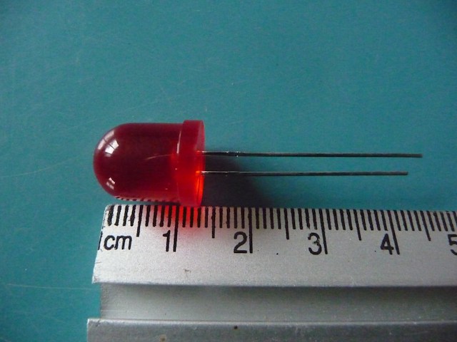LED dioda - Zelena - 10mm - 10 komada  Napravite sami p