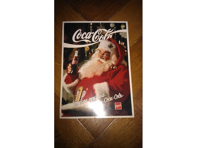 Coca Cola razglednica iz 1990.