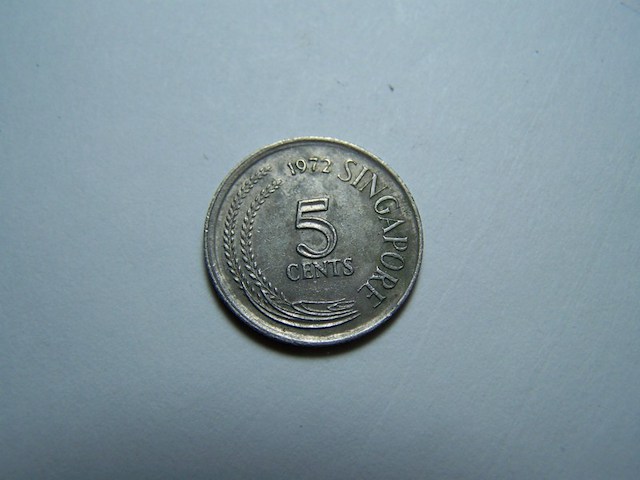 SINGAPUR 5 CENTS