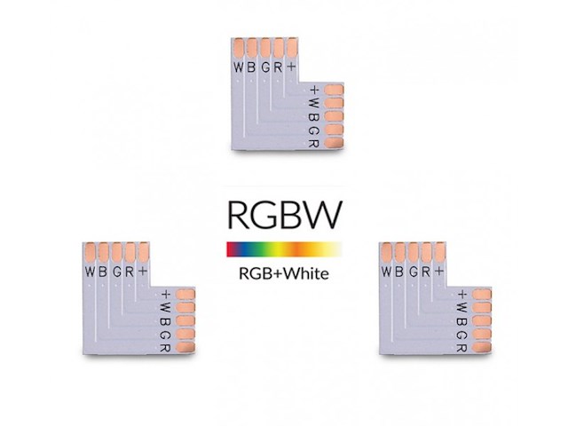 Savitljivi Konektor za RGBW Led traku - bez lemljenja